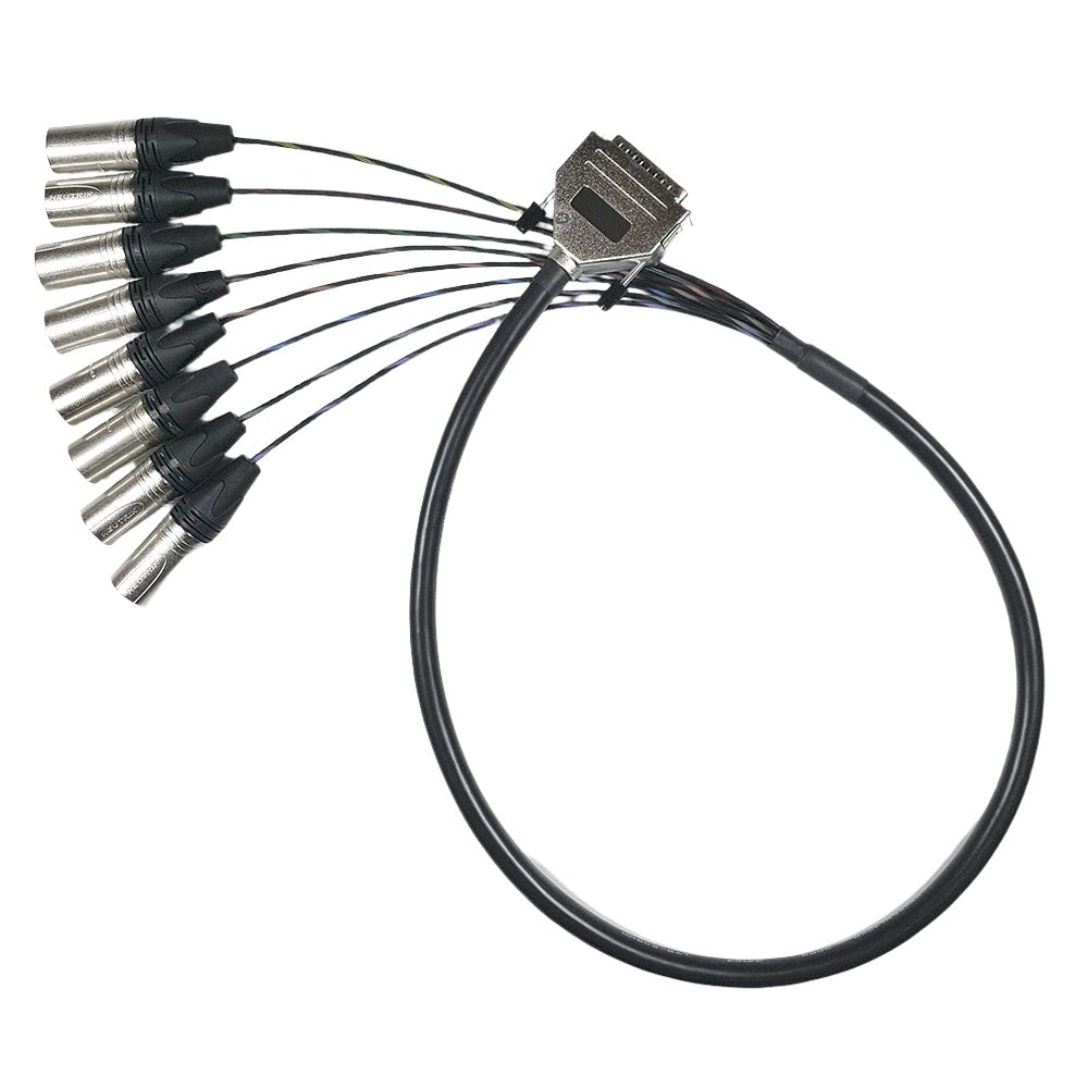 DB25 to XLR Male Patch Cables