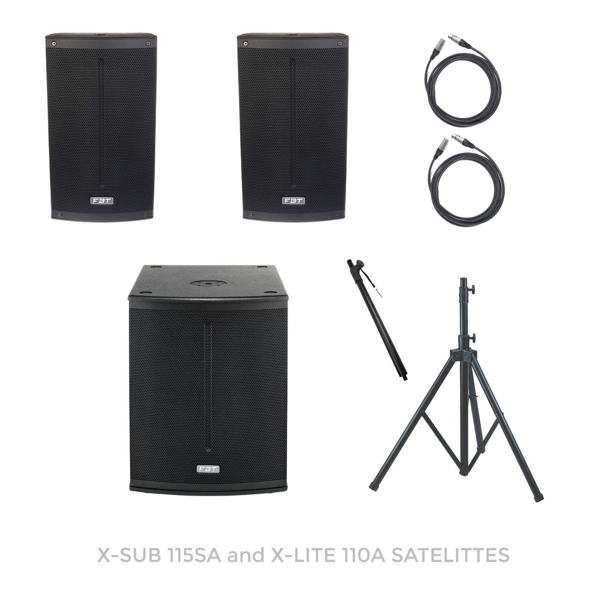 FBT 15" Sub and 10" Satellite Pack 15L10 – Buzz Audio Shop